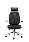 Maldini Mesh Back Office Chair White Frame | Mesh Office Chairs ...
